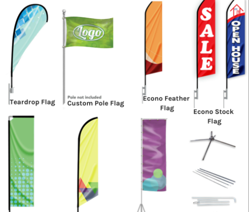 Custom Beach Flag Printing Singapore – Wah Mee Silk Screen